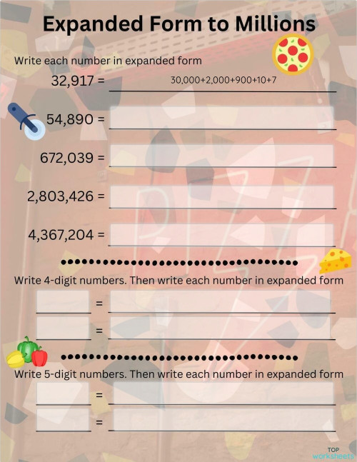 Math: interactive worksheets and online exercises | TopWorksheets