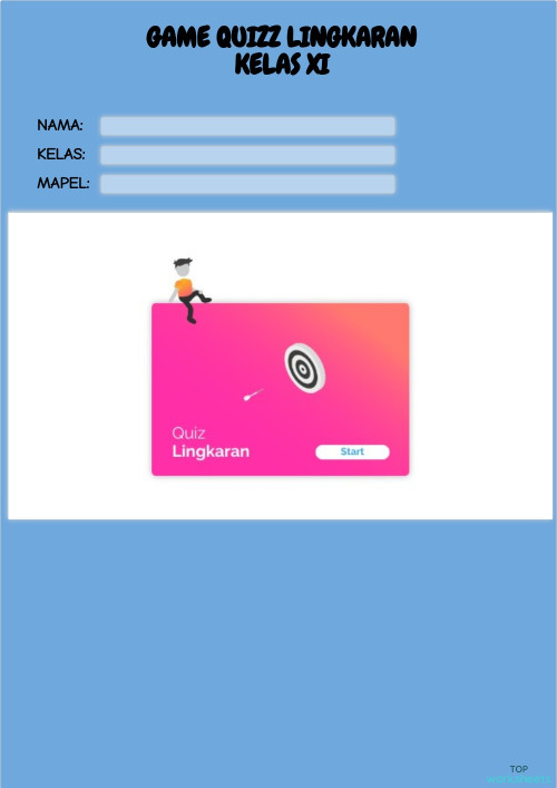 Game Quizz. Interactive worksheet | TopWorksheets