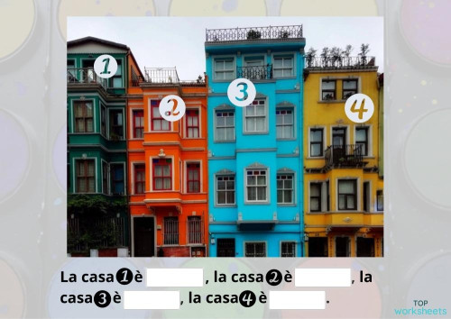 di che colore è?. Scheda interattiva | TopWorksheets