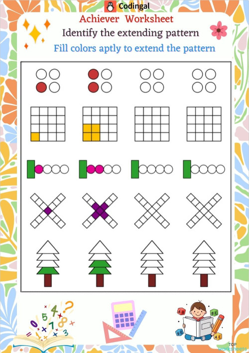 M_G01M20L67_WA03_Creating Repeating Patterns. Interactive worksheet ...