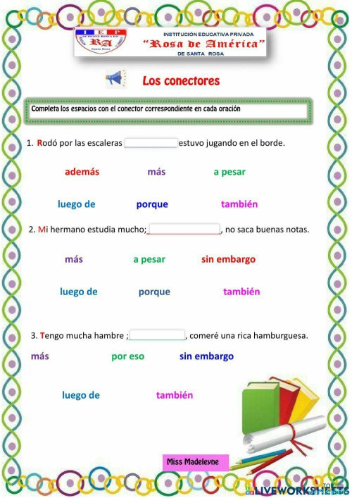 Adjetivos Posesivos Spanish Worksheets Teaching Spanish