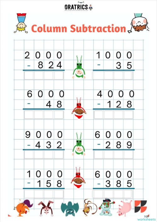 Grad4 3 22 4. Interactive worksheet | TopWorksheets