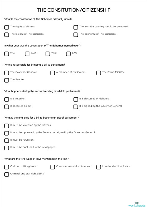 HUMAN RESOURCES. Interactive worksheet | TopWorksheets