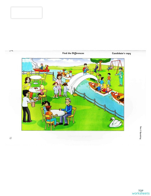 Flyers - AEP2 - Test3 - Speaking. Interactive worksheet | TopWorksheets