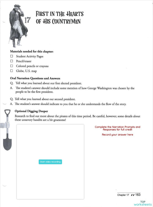 Chapter 17: Pg 163-164 First in the Hearts of Country Men. Interactive ...