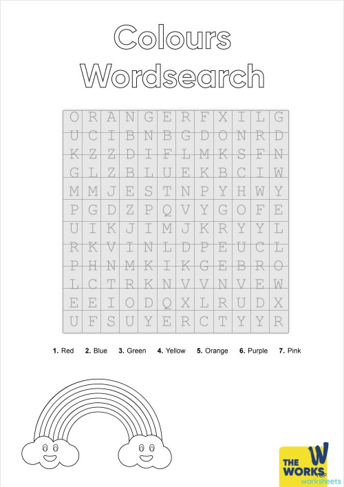 colors vocabulary. Interactive worksheet | TopWorksheets
