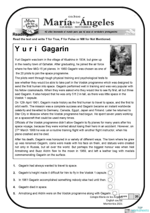 reading_upperintermediate. Interactive worksheet | TopWorksheets