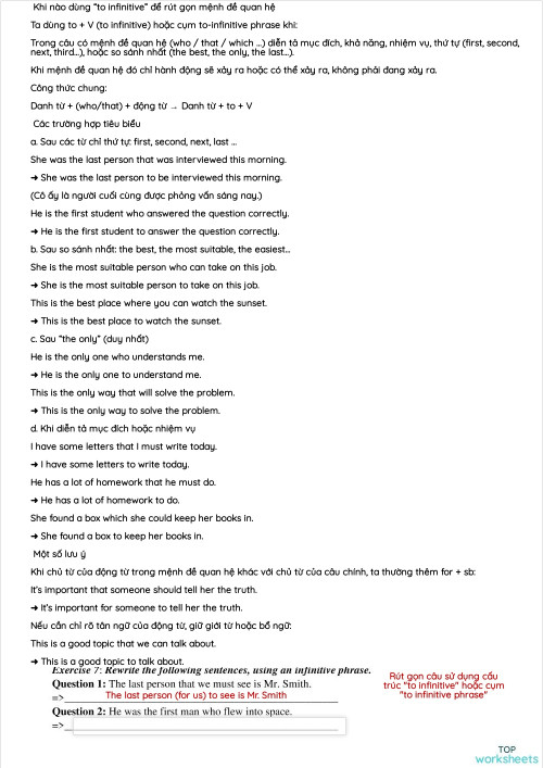 Unit 1 (elementary). Interactive worksheet | TopWorksheets