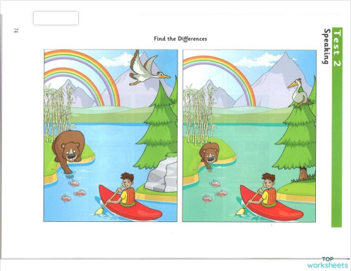 Movers AEP2 - T2 - Speaking. Interactive worksheet | TopWorksheets