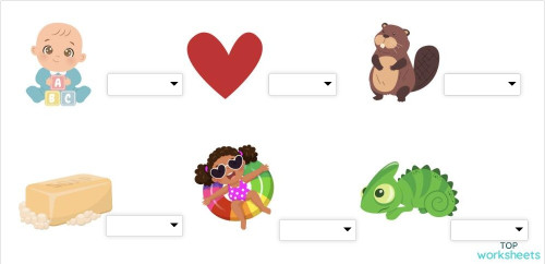 Acentuación De Monosílabos Ficha Interactiva Topworksheets