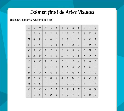 Educación Artística: fichas interactivas y ejercicios online ...