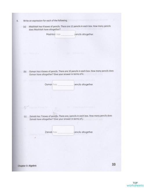 Workbook pg 33 and 35. Interactive worksheet | TopWorksheets