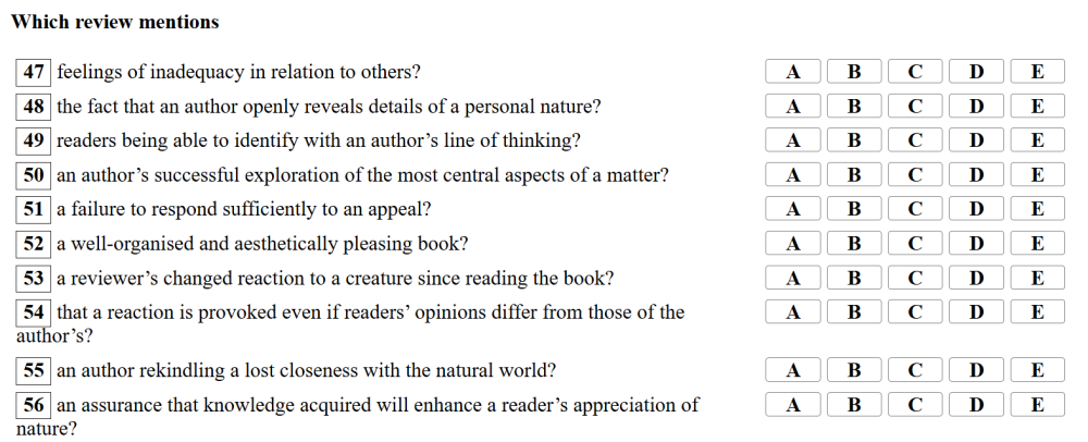 Cae Practice Tests Paper 1 Reading And Use Of English Part 8
