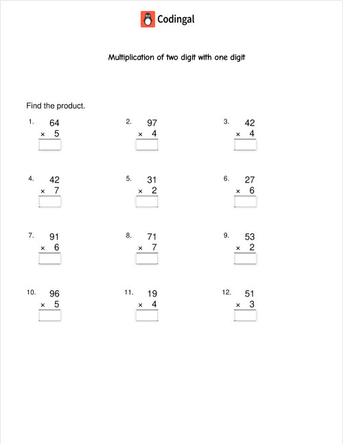M_G02M10L48_WC01_Multiplication of two digit with one digit ...
