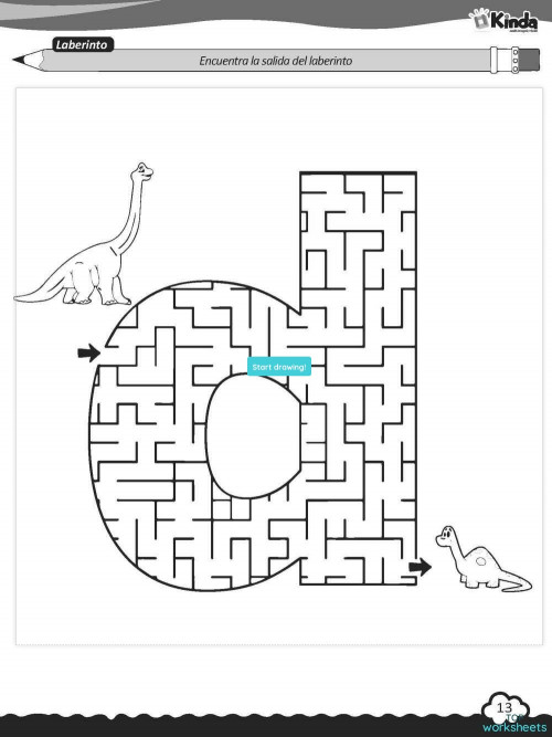 fichas de la letra d. Ficha interactiva | TopWorksheets