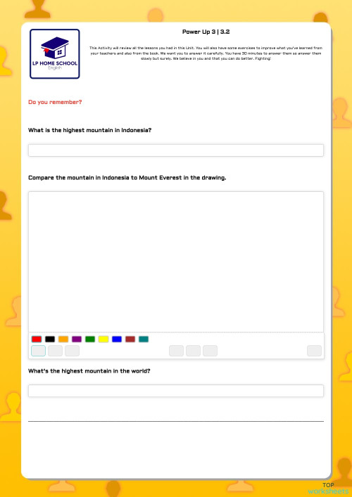 Power Up 3 | 3.2. Interactive worksheet | TopWorksheets