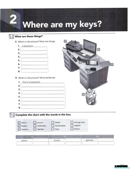 Interchange Intro - Unit 2. Interactive worksheet | TopWorksheets