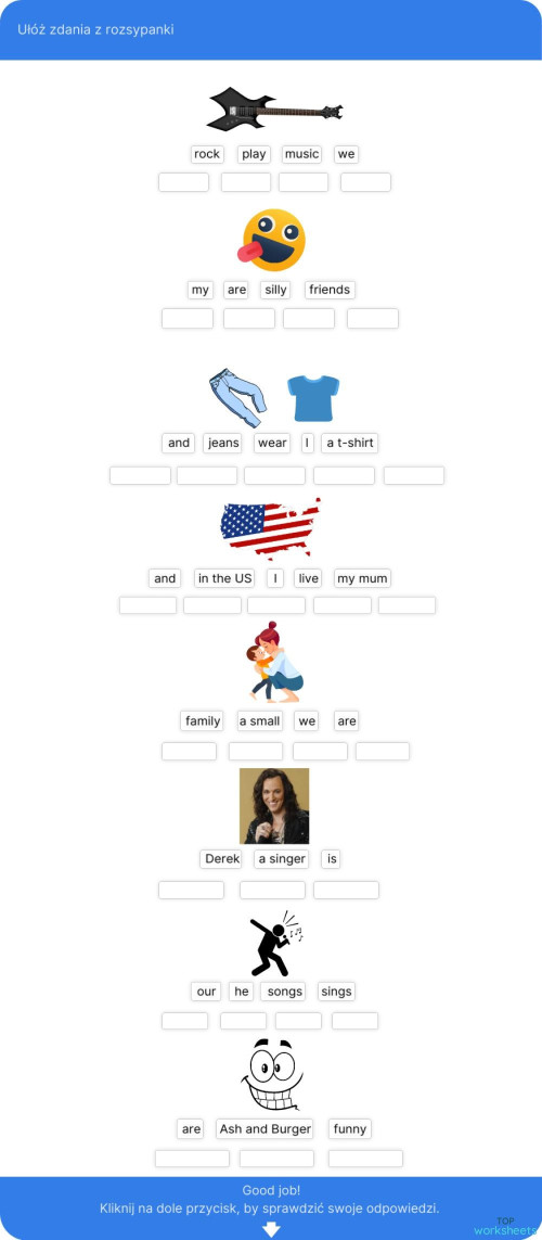 gramar - svo - 1. Interactive worksheet | TopWorksheets