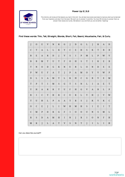 Power Up 2 | 3.3. Interactive worksheet | TopWorksheets