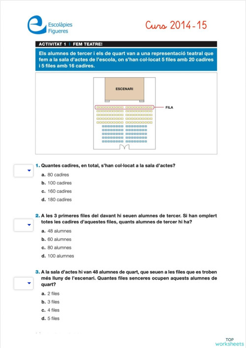 CCBB4 Mates6 C1415. Fitxa interactiva | TopWorksheets