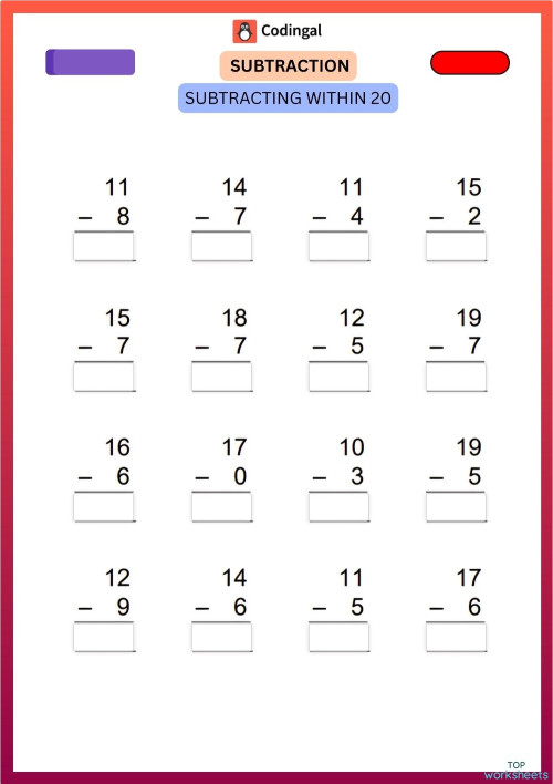 Math: interactive worksheets and online exercises | TopWorksheets
