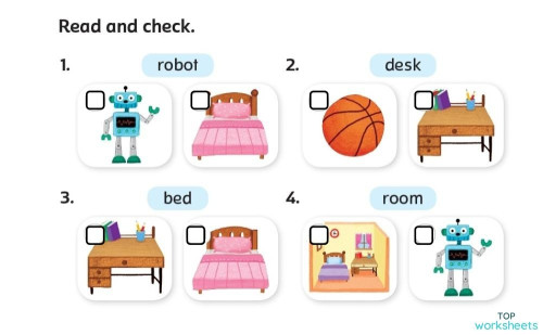 This is my room. Interactive worksheet | TopWorksheets