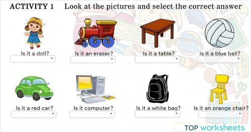 It is - it isn't. Interactive worksheet | TopWorksheets