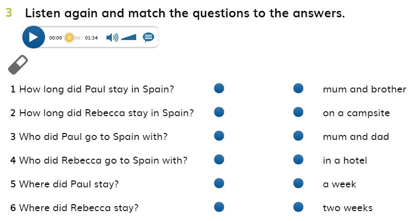 UNIT 7 WB LISTENING-READING PAGE 35. Interactive worksheet | TopWorksheets