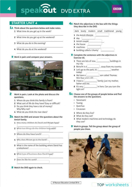 SO Starter u 4. Interactive worksheet | TopWorksheets