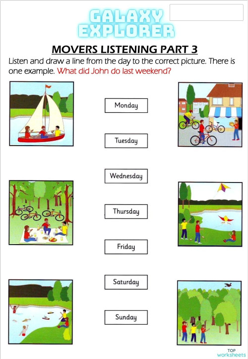 Listening Practice 3 7 Interactive Worksheet Topworksheets