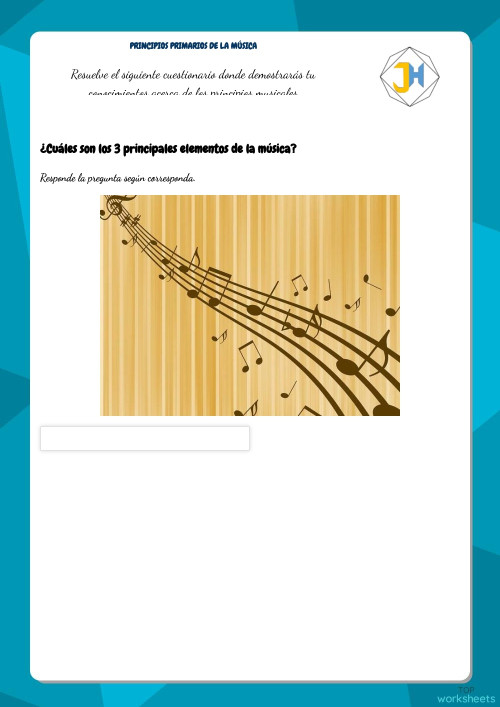 APRENDIENDO CON NOTAS MUSICALES. Ficha interactiva | TopWorksheets