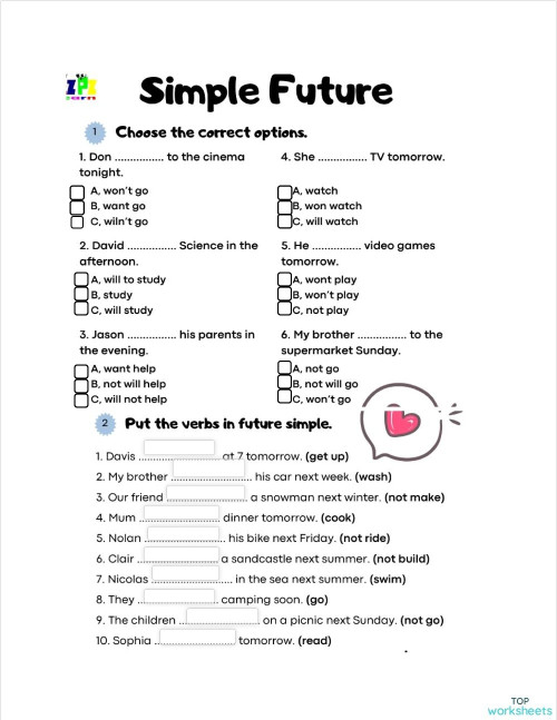 Zero Conditional Interactive And Downloadable Worksheet First
