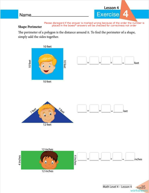 Lesson 4 Exercise 4 Pg 35 36 Interactive Worksheet Topworksheets