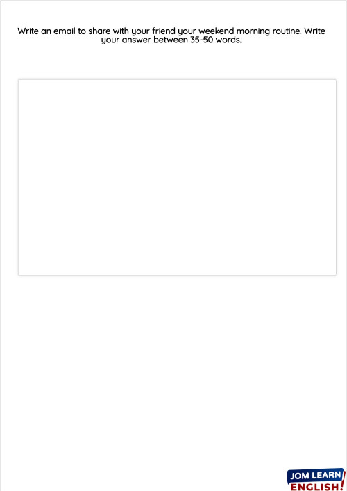 English Plus 1 - Unit 2 Writing Task. Interactive worksheet | TopWorksheets