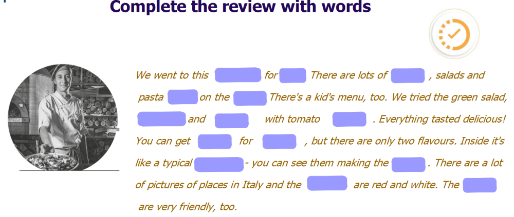 lets eat final - 03.06. Interactive worksheet | TopWorksheets
