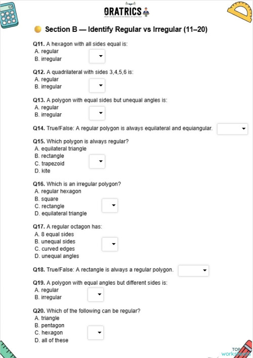 Grade 8 53 1. Interactive worksheet | TopWorksheets