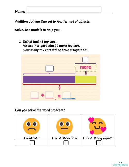 Plenary addition. Interactive worksheet | TopWorksheets