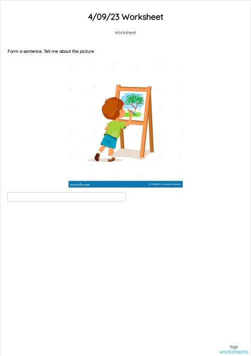 4/09/23 Worksheet. Interactive worksheet | TopWorksheets