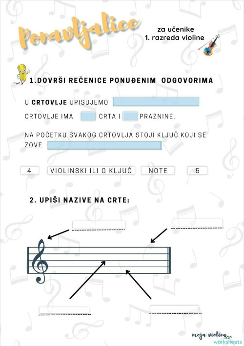 Interactive worksheets and online exercises in croatian | TopWorksheets