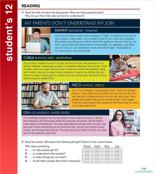 IC102 Student's 12. Interactive worksheet | TopWorksheets