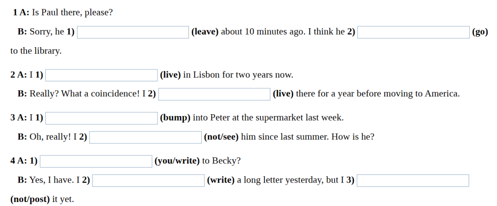 Present Perfect vs Past Simple B2. Interactive worksheet | TopWorksheets