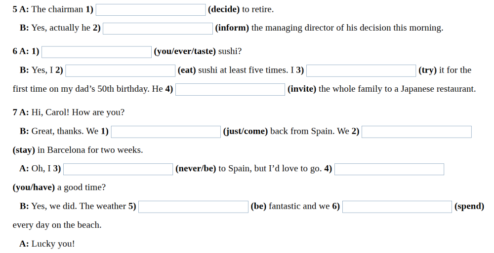 Present Perfect vs Past Simple B2. Interactive worksheet | TopWorksheets