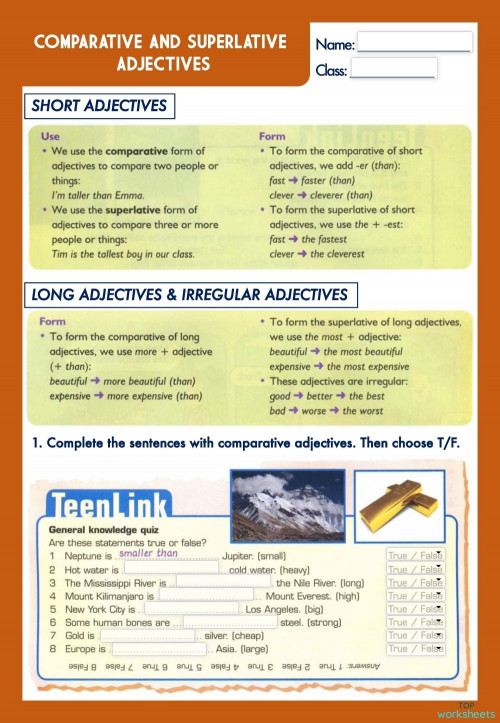 Unit 8 - Week 2 Review. Interactive worksheet | TopWorksheets