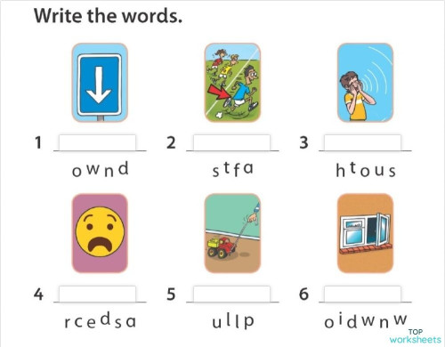 Clunk's new job part 3. Interactive worksheet | TopWorksheets