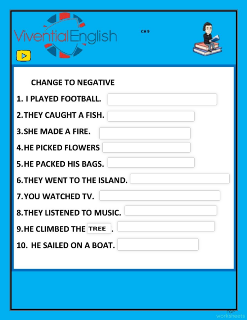 PRACTICE CH9. Ficha interactiva | TopWorksheets