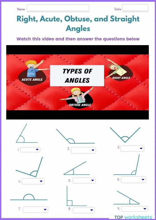 Types Of Angles Interactive Worksheet TopWorksheets Types Of Angles Interactive Worksheet TopWorksheets