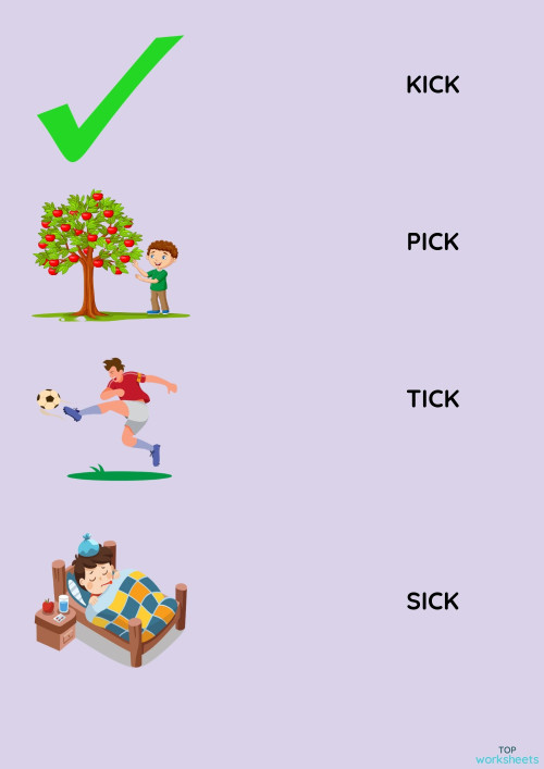 Lesson K3 (Level 1). Interactive worksheet | TopWorksheets