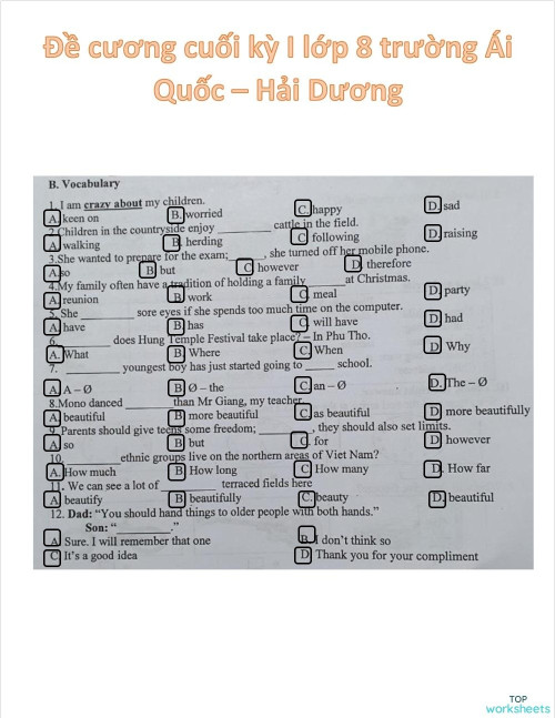 U5 L3 workbook. Interactive worksheet | TopWorksheets