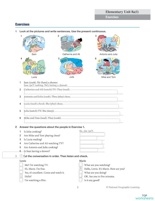 UNIT 8 BASIC TASK 1. Ficha interactiva | TopWorksheets