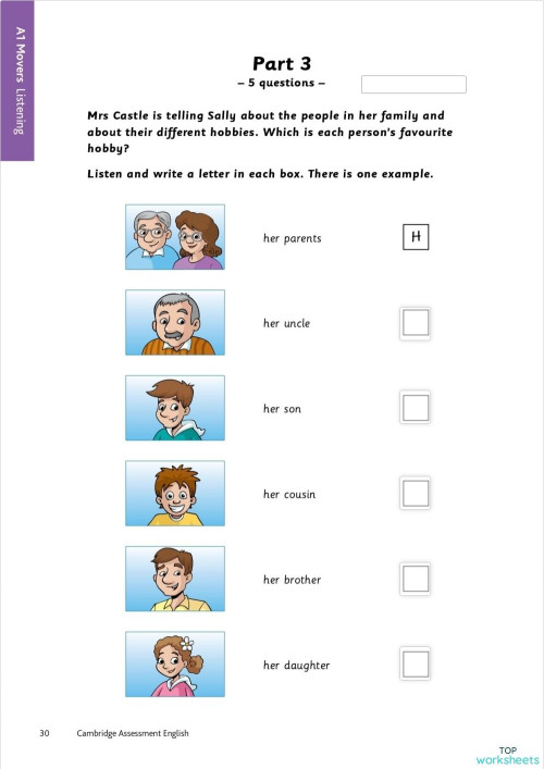MO Li 1 P3. Interactive worksheet | TopWorksheets